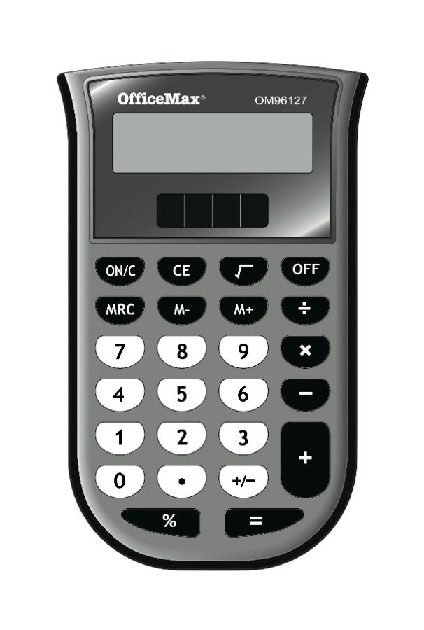 OfficeMax 8 Digit Handheld Calculator by Office Depot & OfficeMax