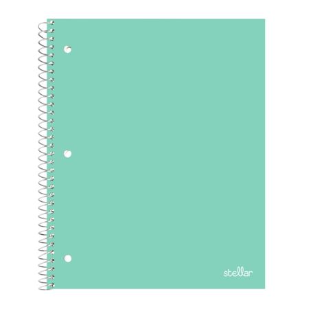 Office Depot Brand Stellar Poly Notebook 8 x 10 12 Wide Ruled 200 Pages ...