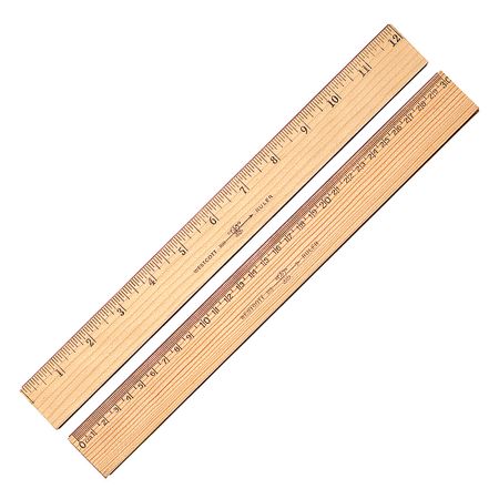Westcott 2 Sided Metric Ruler 116 1 mm Increments by Office Depot ...