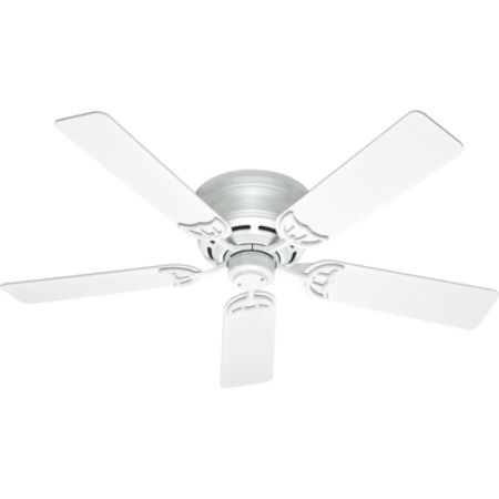 Hunter Fan Low Profile III 52 5 Blades 52 Diameter 3 Speed Quiet ...