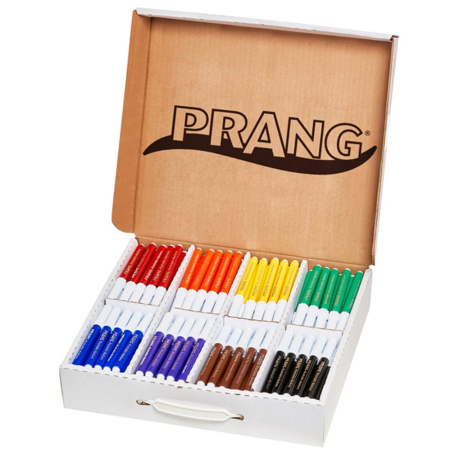 Prang Classic Color Washable Art Markers Master Pack Assorted Colors ...