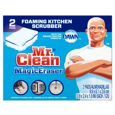 Mr. Clean Magic Erasers Kitchen Scrubbers With Dawn Pack Of 2 - Office ...