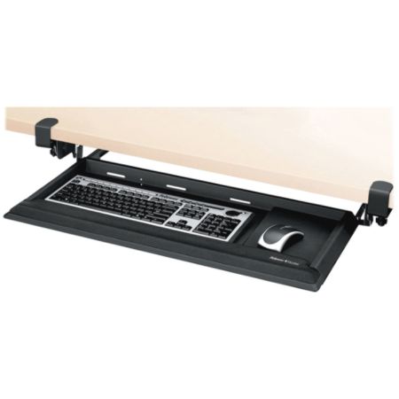 Fellowes Designer Suites DeskReady Keyboard Drawer Black - Office Depot