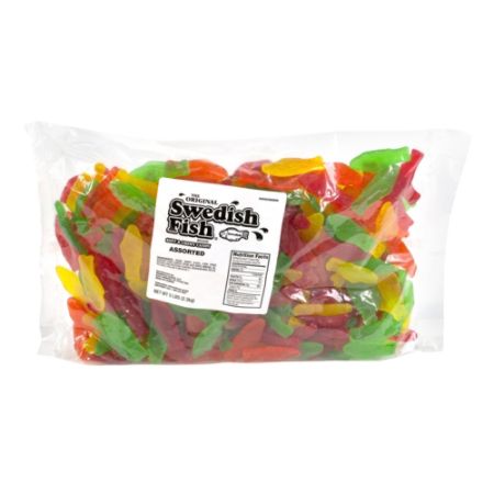 Swedish Fish Assorted Gummy Candies 5 Lb Case - Office Depot