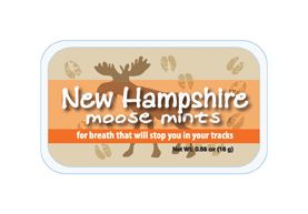 AmuseMints Destination Mint Candy New Hampshire Moose 0.56 Oz Pack Of ...