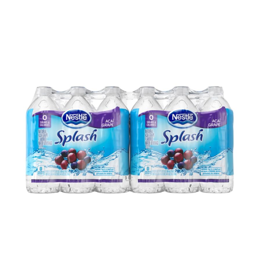 UPC 068274342240 - NESTLE SPLASH Water, Acai Grape Flavor, 16.9 FL OZ ...