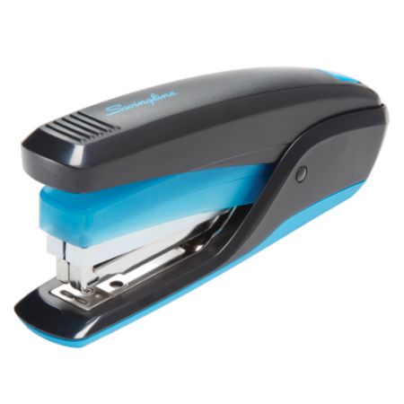 Swingline Quick Touch Full Strip Stapler BlackBlue - Office Depot