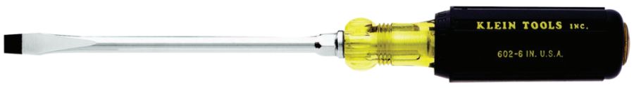 Klein Tools 516 Keystone Tip Heavy Duty Round Shank Screwdriver 6 ...