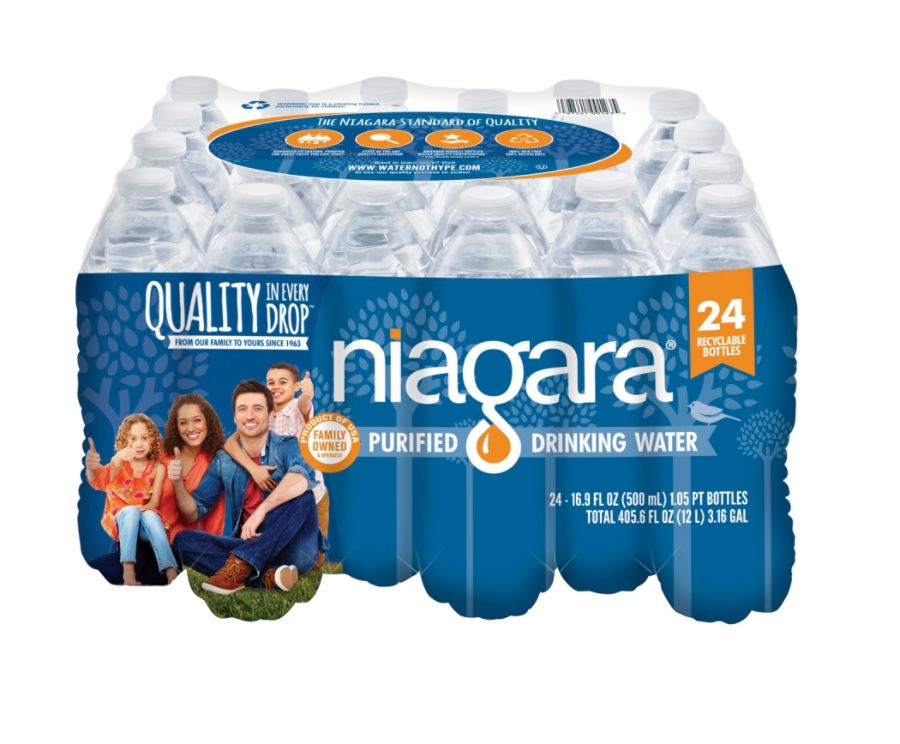 UPC 027541001235 - Niagara Purified Drinking Water, 16.9 Fl. Oz., 24 ...