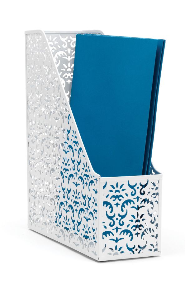 Realspace Brocade Magazine File White by Office Depot & OfficeMax
