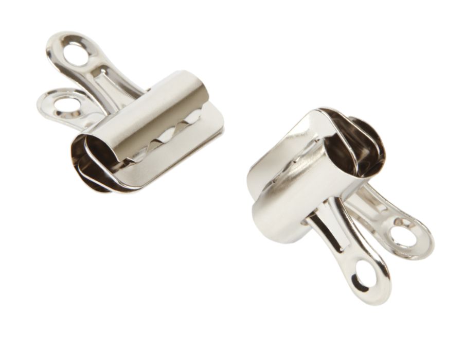 Office Depot Brand Bulldog Clips 1 14 Chrome Pack Of 4 - Office Depot