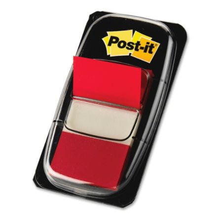Post it Flags 1 x 1 1116 Red 50 Flags Per Pad Pack Of 12 Pads - Office ...