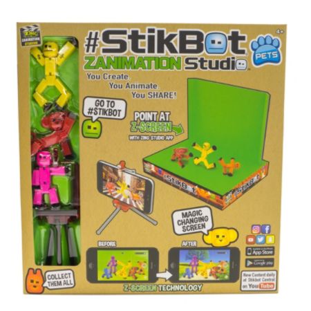 Zing Stikbot Studio Pro Animation Set - Office Depot