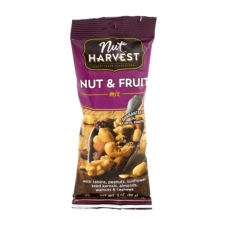 Nut Harvest Nuts Fruit and Nut Mix 3 Oz Box Of 8 - Office Depot