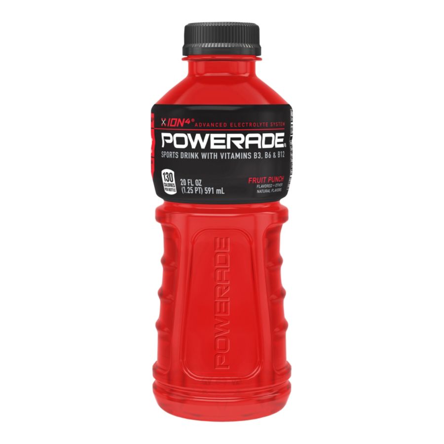 UPC 049000003710 - Powerade Fruit Punch 20 Oz (Pack of 24) | upcitemdb.com