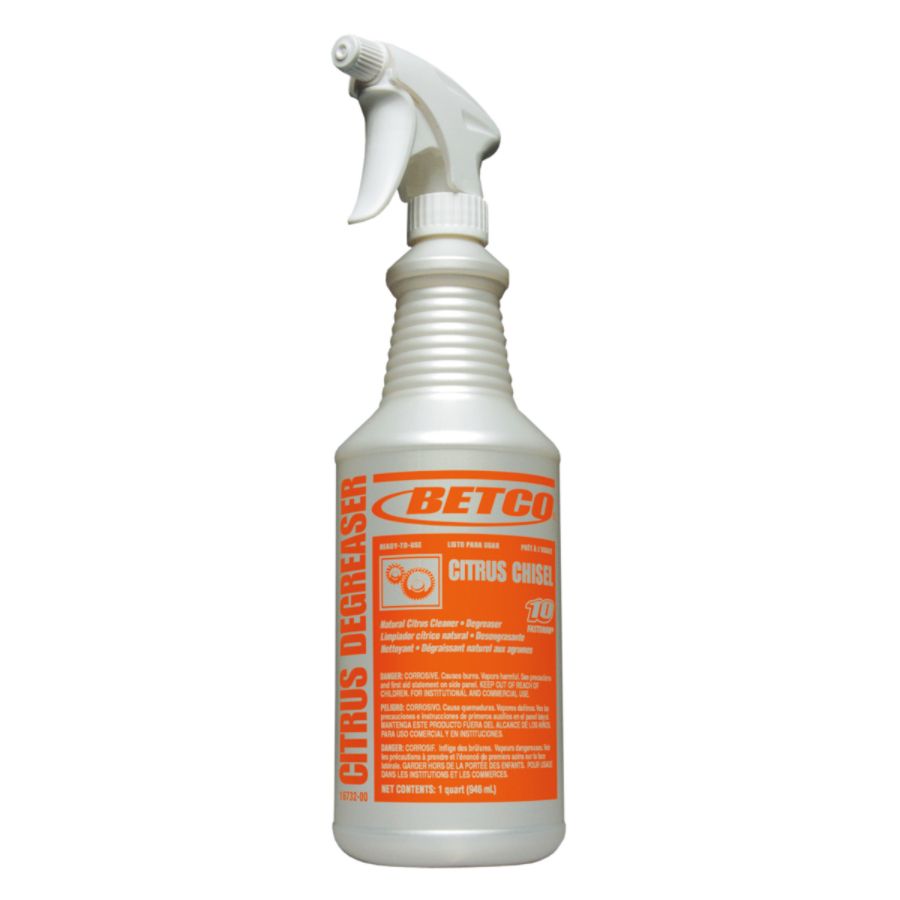 Betco Citrus Chisel Spray Bottles 32 Oz. Pearlized Case Of 12 - Office ...