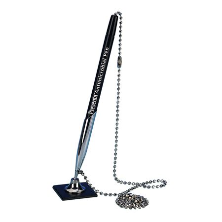 PM Company Counter Pen With Ball ChainBase Black Ink Black Base With ...