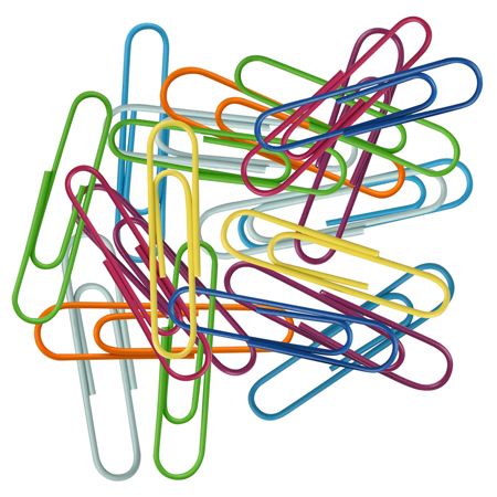Fashion Paper Clips Assorted Sizes Assorted Colors Pack Of 60 by Office ...