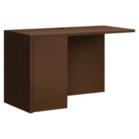 HON 10500 Series Workstation Left Return Mocha - Office Depot