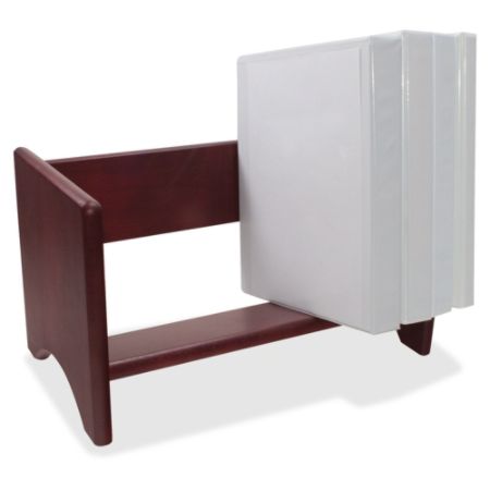 Carver Wood Binder Rack 16 x Binder 1 Compartments 10 Height x 17 Width ...