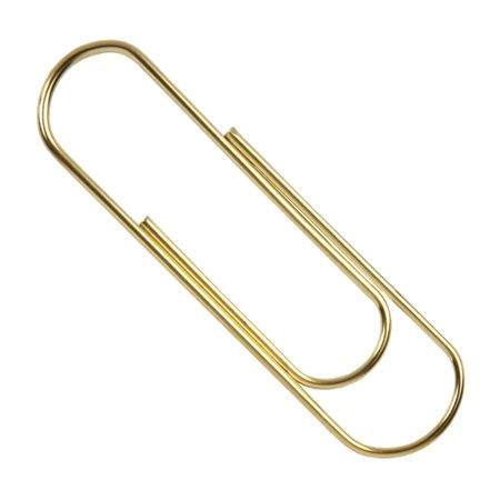 Office Depot Brand Paper Clips Small Gold Pack Of 100 - Office Depot