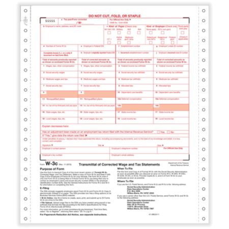 ComplyRight W 3C Continuous Tax Forms 100 Pk - Office Depot