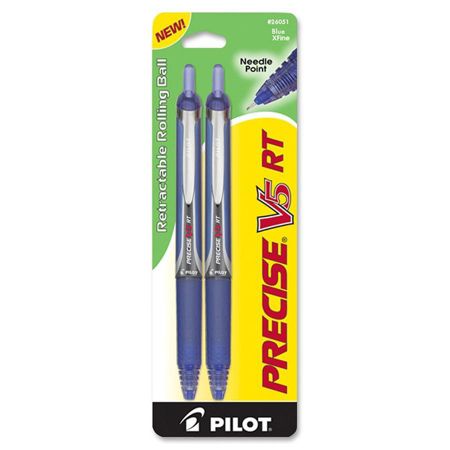Pilot Precise V5 RT Extra Fine Premium Retractable Rolling Ball Pens ...
