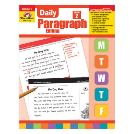 Evan Moor Daily Paragraph Editing Grade 2 - Office Depot