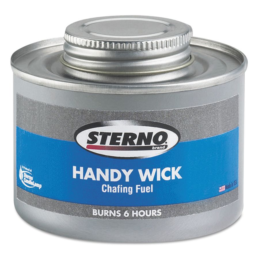 Sterno Handy Wick Chafing Fuel 6 Hour Burn Pack Of 24 Cans - Office Depot