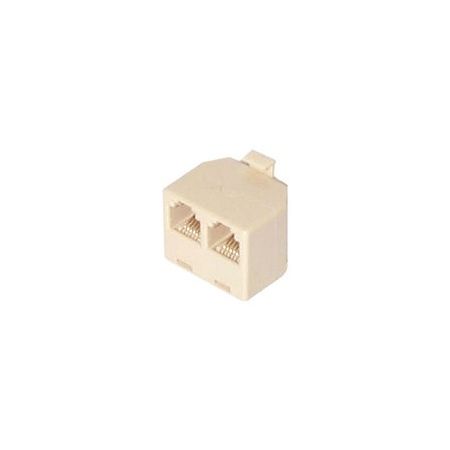StarTech.com RJ11 to 2x RJ11 Splitter Adapter MF 1 x RJ 11 Male 2 x RJ ...