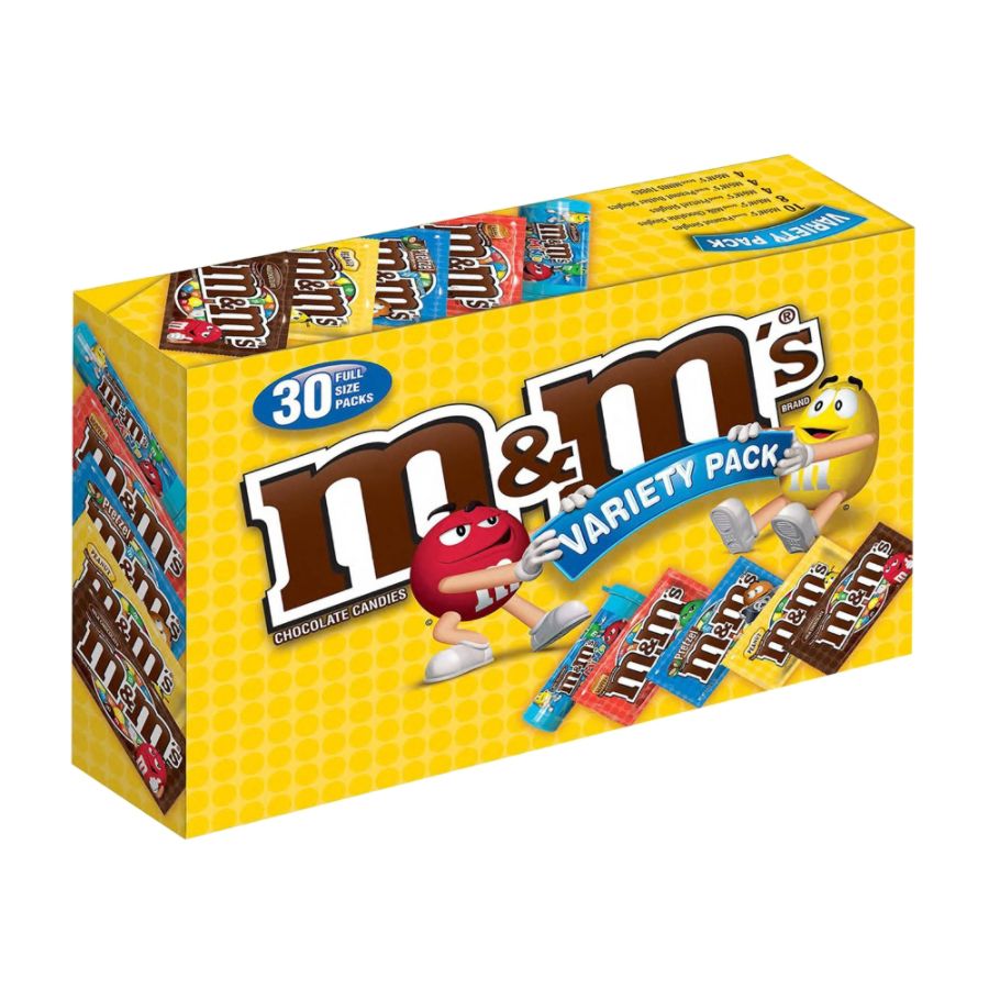 UPC 040000512455 - M&M's Mixed Singles Packages, 18-Count, 30.58-Ounce ...