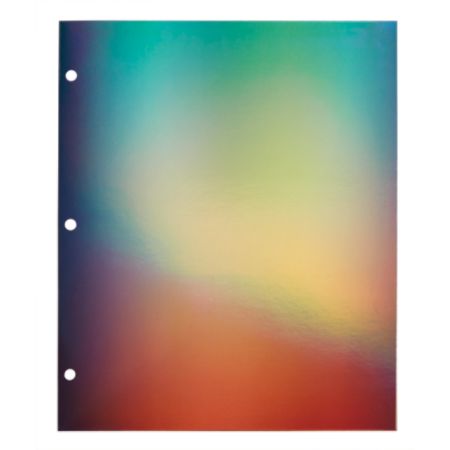 Office Depot Brand Fashion 2 Pocket Paper Folder 8 12 x 11 Rainbow ...