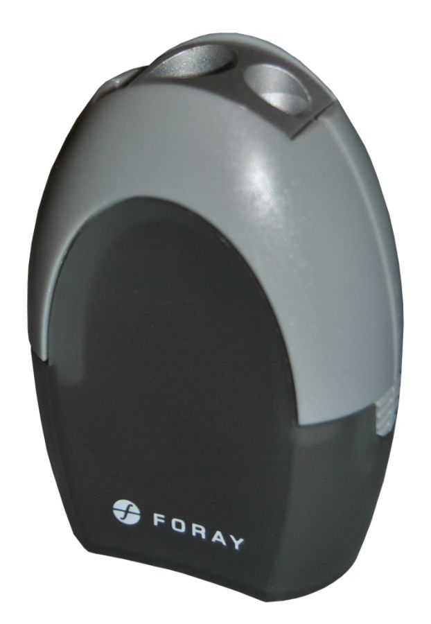 FORAY Double Hole Manual Pencil Sharpener Translucent Blue by Office ...