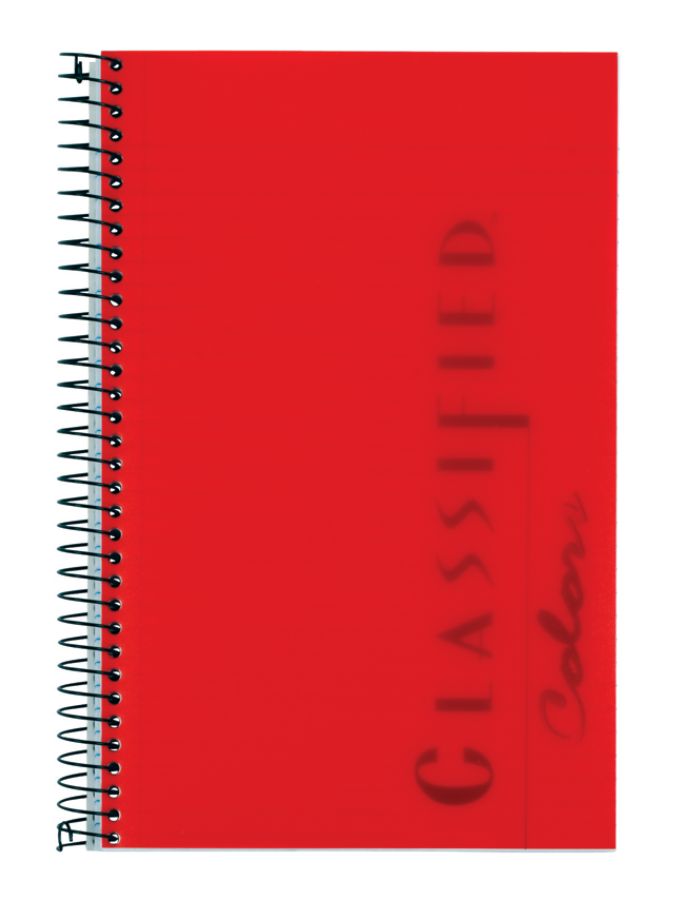 TOPS Classified Colors Business Notebook 5 12 x 8 12 1 Subject Narrow ...
