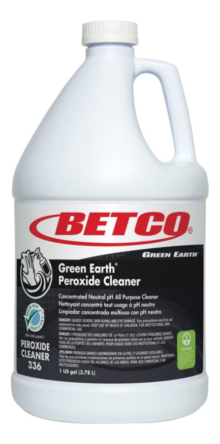 Betco Green Earth Peroxide Cleaner Concentrate Liquid 1 gal 128 fl oz ...