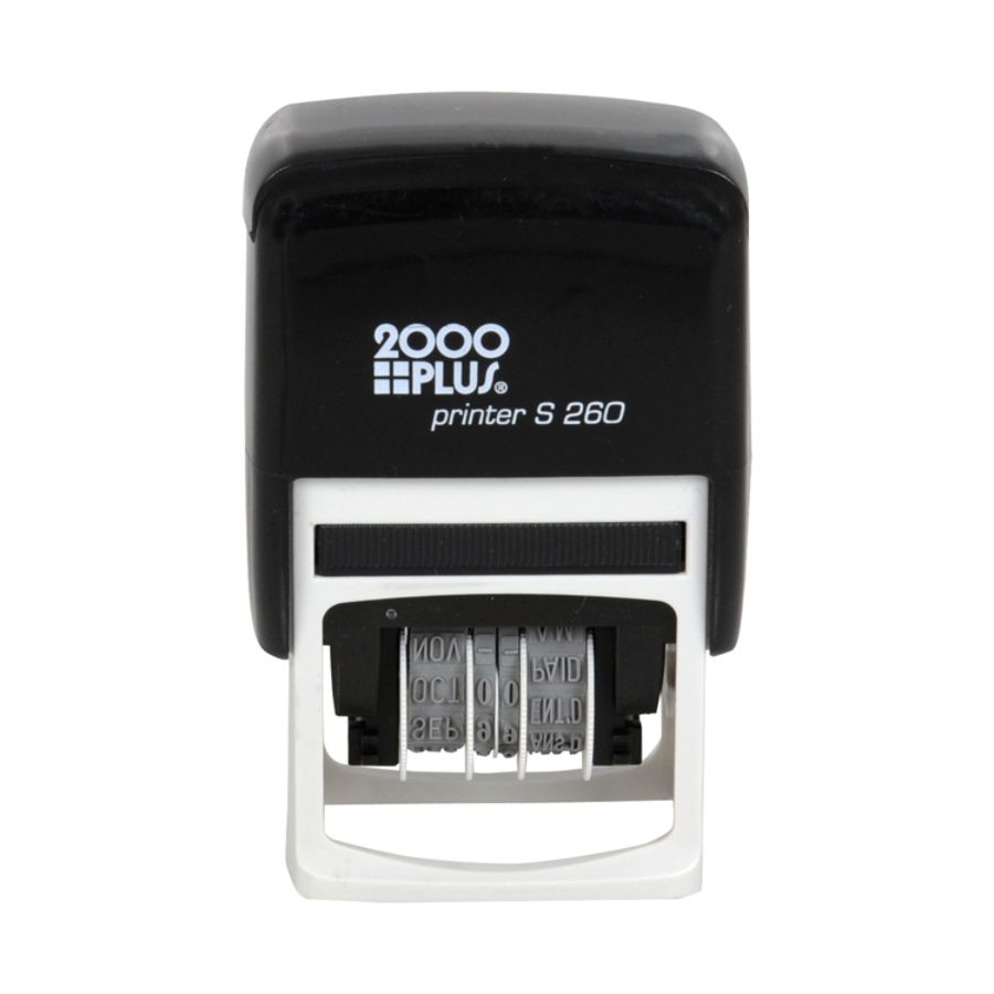 Custom 2000 PLUS Self Inking Date Stamp 78 x 1 1116 Impression - Office ...