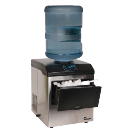 Chard Stainless Steel Ice Maker with Water Dispenser -Office Depot