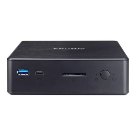Shuttle XPC nano NC03U5 Desktop Computer Core i5 i5 7200U Mini PC Black ...