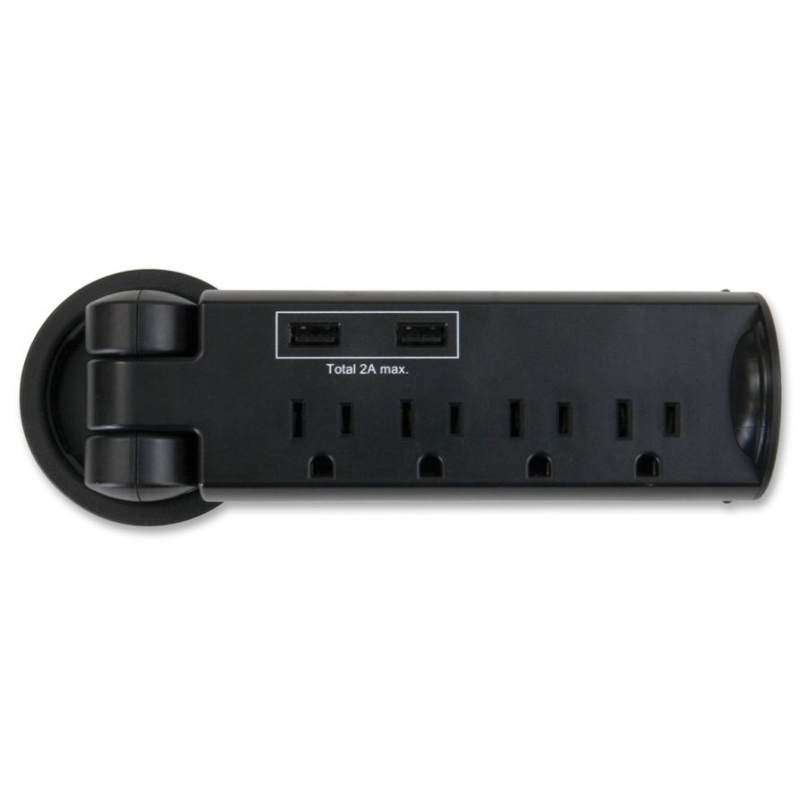 Safco USB Power Module 5 x Power Receptacles Tabletop Desktop by Office ...