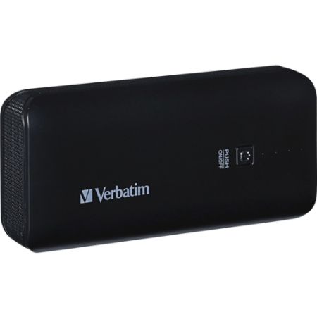 Verbatim Portable Power Pack 4400mAh Black For iPod iPhone Mobile Phone ...