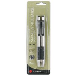 FORAY Precision Point Retractable Ballpoint Pens 0.7 mm Fine Point ...