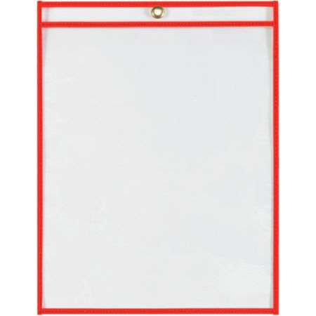 Office Depot Brand Job Ticket Holders 9 x 12 Neon Red Pack Of 15 ...