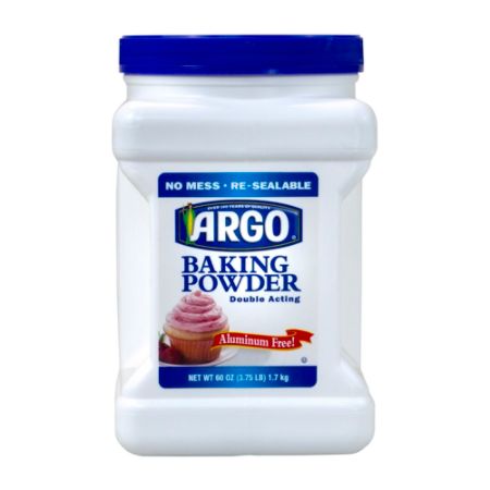 Argo Double Acting Baking Powder 60 Oz Tub - Office Depot