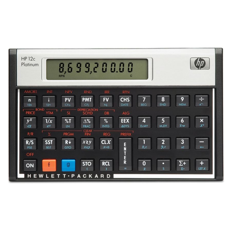HP 12C Financial Calculator Platinum Edition - Office Depot