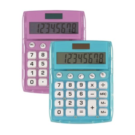 Ativa 8 Digit Desktop Calculator Assorted Colors DD 611 by Office Depot ...