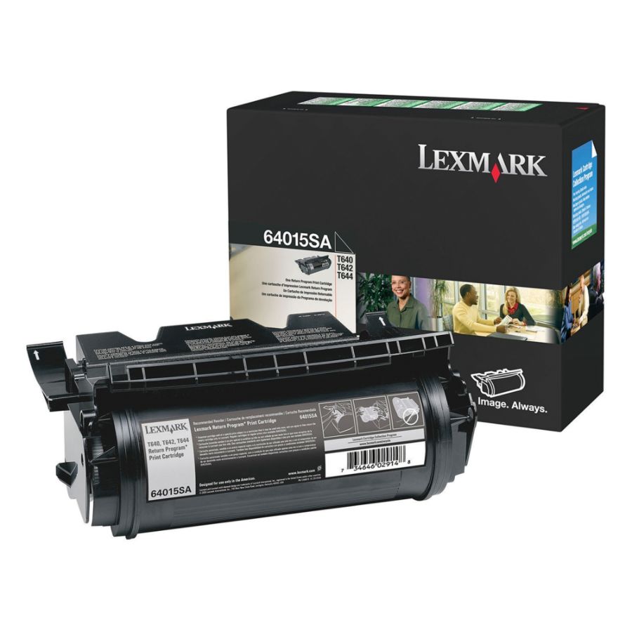 Lexmark 64015SA Return Program Black Toner Cartridge - Office Depot