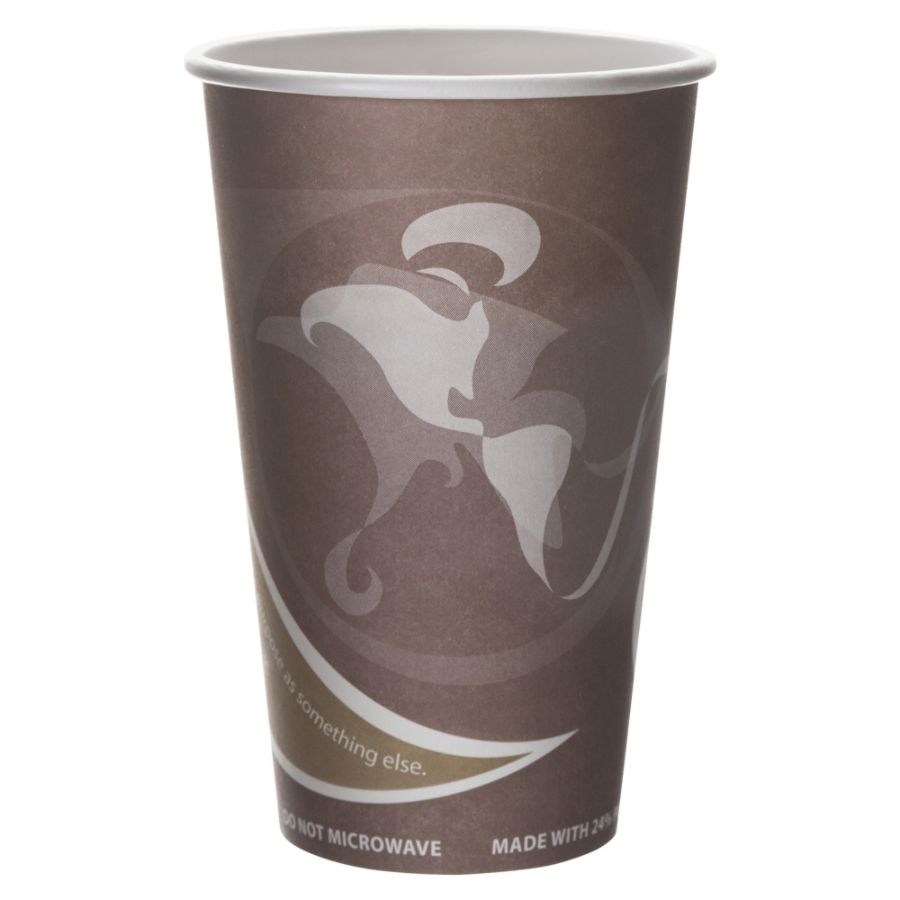 Eco Products PCF Hot Cups 16 Oz Purple Pack Of 1000 - Office Depot