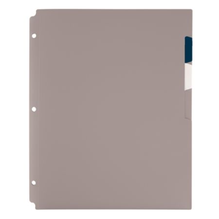 Office Depot Brand 4 Pocket Binder Folder 8 12 x 11 65 Sheet Capacity ...
