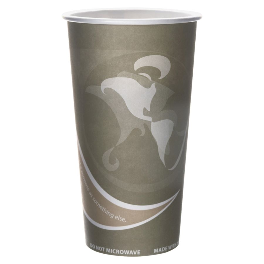 Eco Products Evolution World PCF Hot Cups 20 Oz Gray Pack Of 50 ...