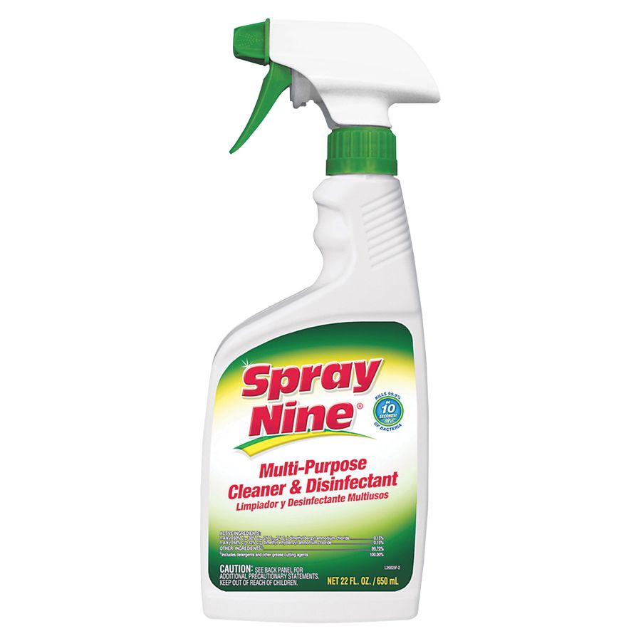 Spray Nine Multi Purpose Cleaner And Disinfect Spray Bottle 25 Oz by ...